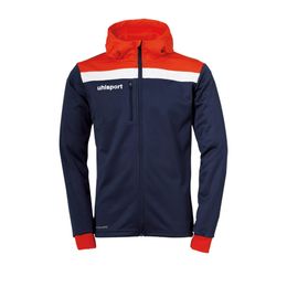 Uhlsport Sportjacke Herren Gr&ouml;&szlig;e L dunkelblau / rot / wei&szlig;