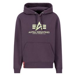 Alpha Industries Sweatshirt 'Basic' Herren Gr&ouml;&szlig;e M pflaume
