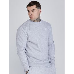 SikSilk Sweatshirt Herren Gr&ouml;&szlig;e M graumeliert