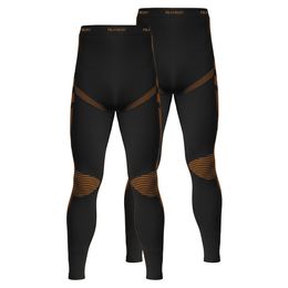 Normani Sportunterhose Herren Gr&ouml;&szlig;e S/M mandarine / schwarz