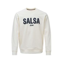 Salsa Jeans langarm-shirts Herren Gr&ouml;&szlig;e M beige