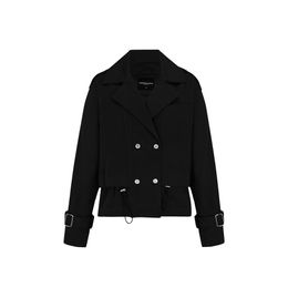 Freshlions Trenchcoat Damen Gr&ouml;&szlig;e S schwarz
