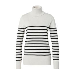 Saint Tropez Pullover 'Mila' Damen Gr&ouml;&szlig;e M sand / schwarz