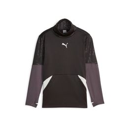 Puma Funktionsshirt 'Individual' Jungen Gr&ouml;&szlig;e 152 aubergine / schwarz / wei&szlig;