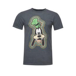 Recovered T-Shirt 'Disney Goofy Outline' Herren Gr&ouml;&szlig;e XL schwarz