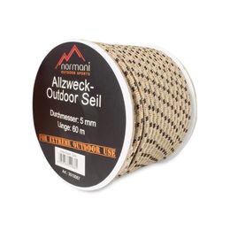 Normani Outdoor-Seil 'Chetwynd' 5 mm x 60 m Damen Gr&ouml;&szlig;e XS/XL beige