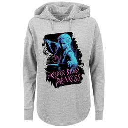 F4NT4STIC Sweatshirt 'The Witcher Ciri Netflix TV Serie' Damen Gr&ouml;&szlig;e M aqua / graumeliert / hellpink / schwarz