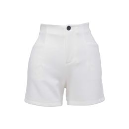 Freshlions Shorts 'Lein' Damen Gr&ouml;&szlig;e 40 wei&szlig;