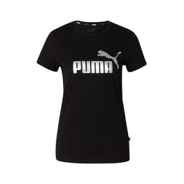 Puma Sportshirt 'Essentials+' Damen Gr&ouml;&szlig;e XXL schwarz / silber