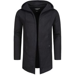 INDICODE Jeans Sweatjacke ' Brekstad ' Herren Gr&ouml;&szlig;e XS schwarz