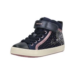 Geox Sneaker M&auml;dchen Gr&ouml;&szlig;e 27 dunkelblau / hellpink