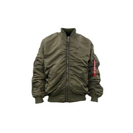 Alpha Industries &Uuml;bergangsjacke 'MA-1 OS' Herren Gr&ouml;&szlig;e XL oliv