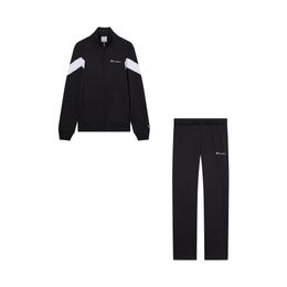 Champion Authentic Athletic Apparel Jogginganzug Herren Gr&ouml;&szlig;e M schwarz / wei&szlig;