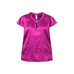 Ulla Popken Bluse Damen Gr&ouml;&szlig;e 7XL magenta