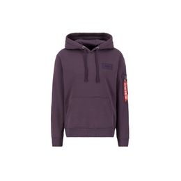 Alpha Industries Sweatshirt Herren Gr&ouml;&szlig;e 5XL lila / schwarz