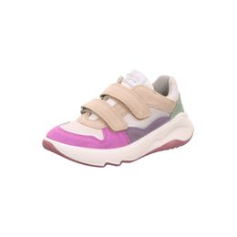 Superfit Sneaker 'Melody' Jungen Gr&ouml;&szlig;e 26 beige / pastellgr&uuml;n / mauve / orchidee