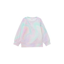 s.Oliver Sweatshirt M&auml;dchen Gr&ouml;&szlig;e 128/134 aqua / flieder / rosa / wei&szlig;
