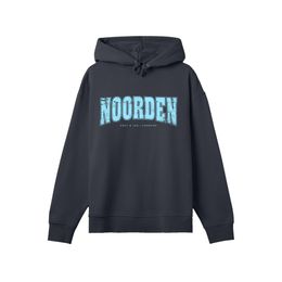 F4NT4STIC Sweatshirt 'Knut & Jan Hamburg' Damen Gr&ouml;&szlig;e XS blau / schwarz