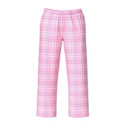 Ulla Popken Pyjama Damen Gr&ouml;&szlig;e 4XL/5XL rosa Winterkleid
