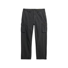 Superdry & Co Cargohose Herren Gr&ouml;&szlig;e 33 schwarz
