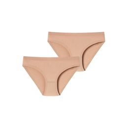 Schiesser Slip 'Invisible Cotton' Damen Gr&ouml;&szlig;e XS beige