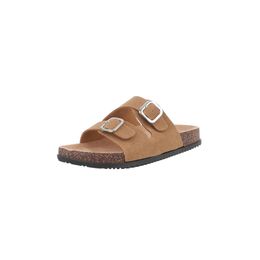 Ital-Design Pantolette Damen Gr&ouml;&szlig;e 41 camel
