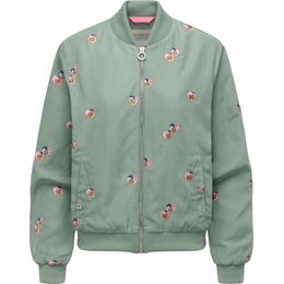 Ragwear Jacke 'Lunara' Damen Gr&ouml;&szlig;e L saphir / goldgelb / gr&uuml;n / rosa