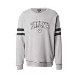 Ellesse Sweatshirt 'Vivar' Herren Gr&ouml;&szlig;e XS grau / schwarz / wei&szlig;