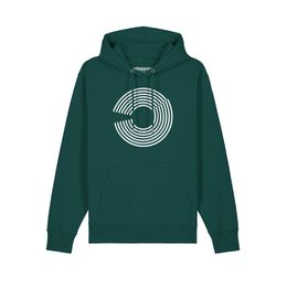 Watapparel Sweatshirt 'Abstract 01' Herren Gr&ouml;&szlig;e 4XL petrol / wei&szlig;