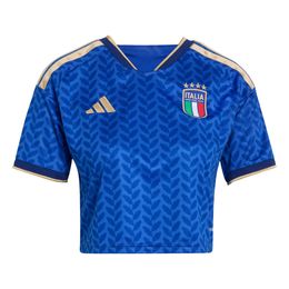 adidas Performance Trikot 'Italy 26 Cropped' Damen Gr&ouml;&szlig;e 4XS blau / gr&uuml;n / rot / wei&szlig;