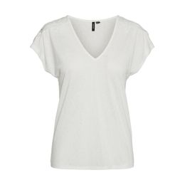 V&eacute;ro Moda Vero Moda Shirt 'Ilsa' Damen Gr&ouml;&szlig;e L wei&szlig;