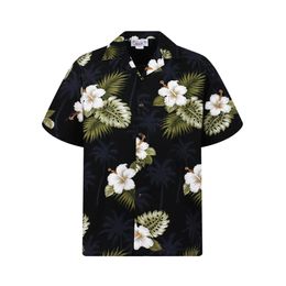 Pacific Legend Hemd 'Hibiscus' Herren Gr&ouml;&szlig;e XXXL schwarz
