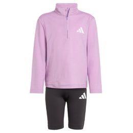 adidas Sportswear Trainingsanzug 'All Sports Favorite Sports Set' Jungen Gr&ouml;&szlig;e 122 lila / schwarz / wei&szlig;