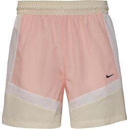 Nike Sportshorts 'Starting Five' Herren Gr&ouml;&szlig;e M beige / nude / wei&szlig;