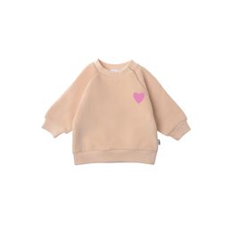 Liliput Sweatshirt 'Herz' Jungen Gr&ouml;&szlig;e 74/80 beige