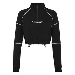 Plein Sport Sweatshirt Damen Gr&ouml;&szlig;e L schwarz / wei&szlig;