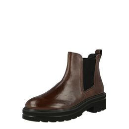 Paul Green Chelsea Boots Damen Gr&ouml;&szlig;e 40/40.5 dunkelbraun / schwarz Winterschuhe