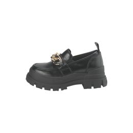 Buffalo Slipper 'Aspha' Damen Gr&ouml;&szlig;e 41 gold / schwarz