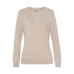Bench Sweatshirt Damen Gr&ouml;&szlig;e XL beigemeliert / silber