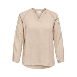 Only Carmakoma Bluse 'THYRA' Damen Gr&ouml;&szlig;e 5XL beige