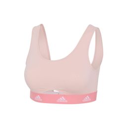 adidas Sportswear Sport-BH Damen Gr&ouml;&szlig;e 5XL/6XL pink / rosa / wei&szlig;