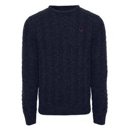 Threadbare. Threadbare Pullover 'Ely' Herren Gr&ouml;&szlig;e M navy / rot