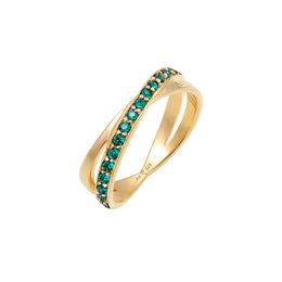 Elli Ring Damen Gr&ouml;&szlig;e 58 blau / gold