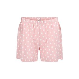 Sanetta Schlafshorts Damen Gr&ouml;&szlig;e XS rosa / wei&szlig; Winterkleid