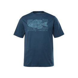 JP1880 T-Shirt Herren Gr&ouml;&szlig;e 8XL blau / rauchblau
