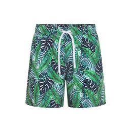 Tooche Badeshorts 'Lugano' Herren Gr&ouml;&szlig;e XXL gr&uuml;n / hellgr&uuml;n / dunkelgr&uuml;n / wei&szlig;