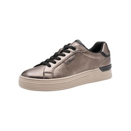 s.Oliver Sneaker Damen Gr&ouml;&szlig;e 39 gold / schwarz