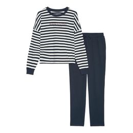Marc O'Polo Marc O'polo Pyjama ' Mix & Match Cotton ' Damen Gr&ouml;&szlig;e XS blau Winterkleid