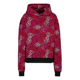 19V69 Italia Sweatshirt 'Kara Leo' Damen Gr&ouml;&szlig;e XXL pink / rot / schwarz / wei&szlig;