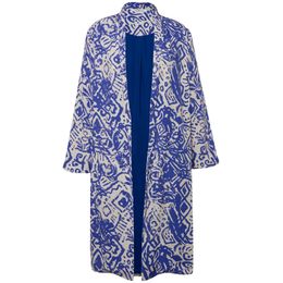 Angel of Style Kimono Damen Gr&ouml;&szlig;e XXL ecru / blau